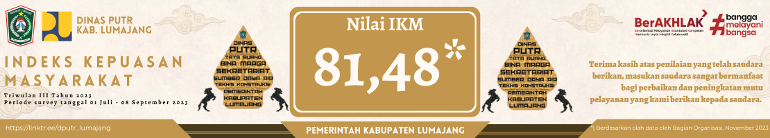 Dinas Pekerjaan Umum dan Tata Ruang Kabupaten Lumajang