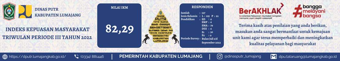 Dinas Pekerjaan Umum dan Tata Ruang Kabupaten Lumajang